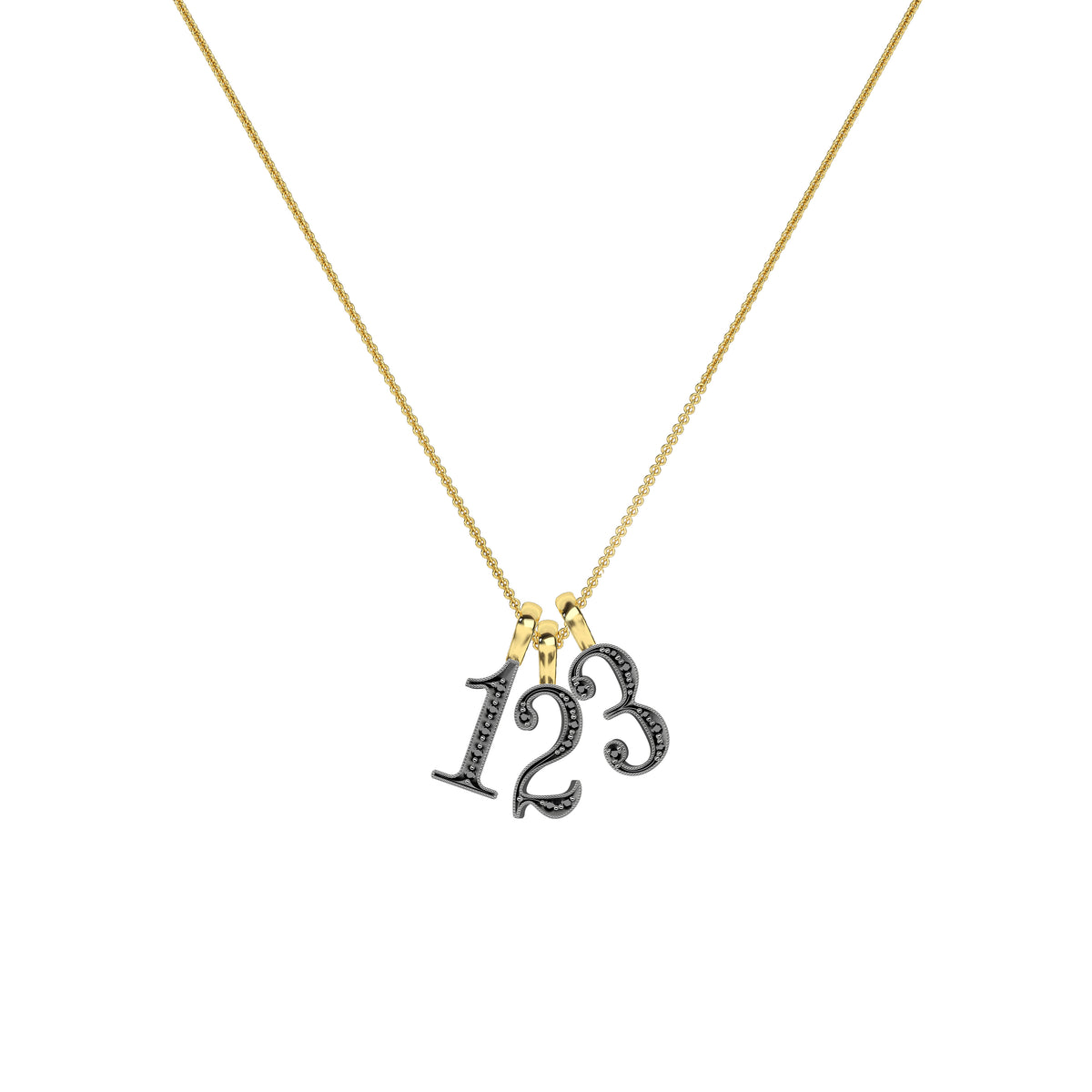 Lucky Number 2 Necklace – Jessie V E